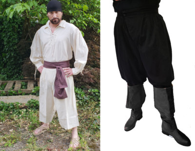 Organic Cotton 18th-19th Century Sailors Slops | Dress Like a Pirate